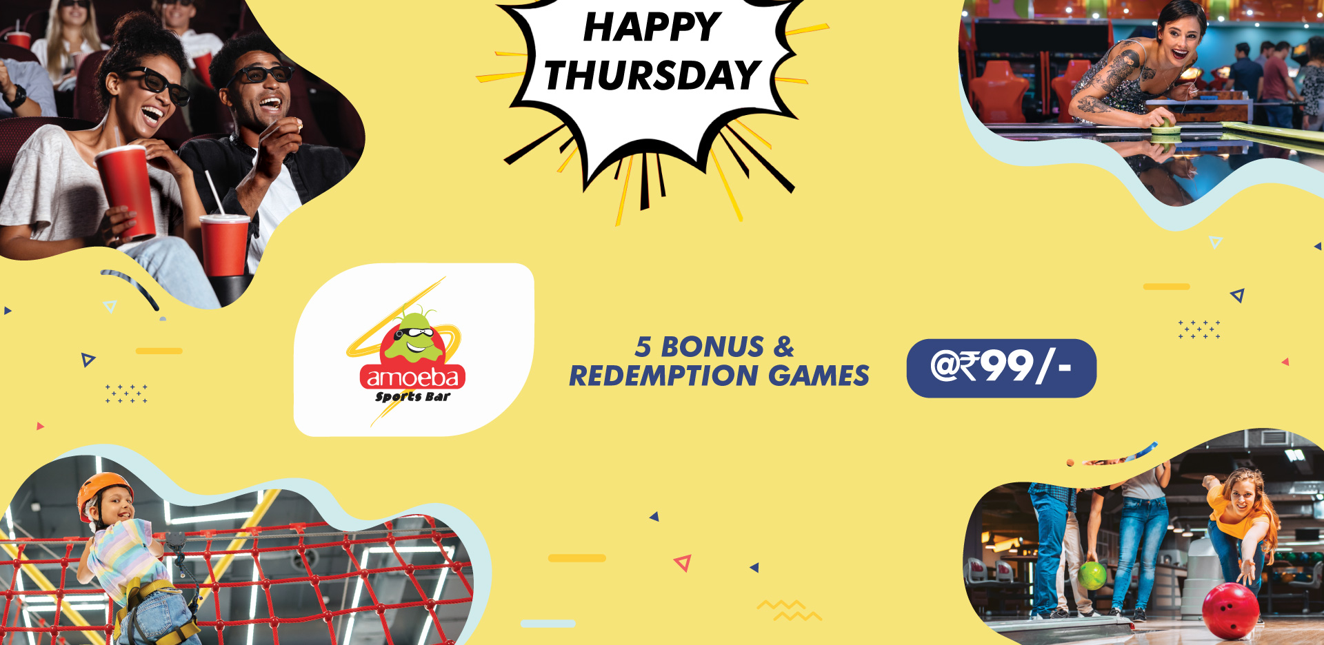 Happy Thursday at Amoeba Sports Bar